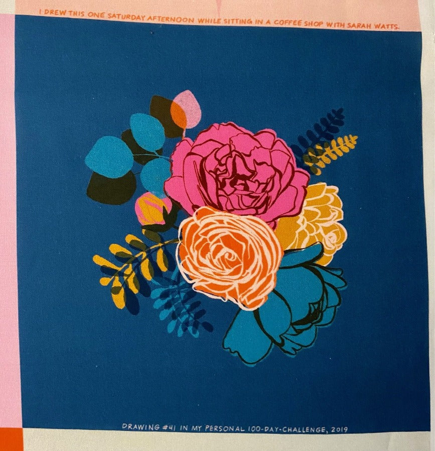 Stay Gold PANEL in Multi by Melody Miller for Ruby Star Society ...